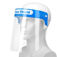 China OEM ODM Medical Protective Face Shield With Elastic Band And Sponge Headband for sale