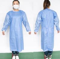 China Rehabilitation Therapy Disposable Protective Gown SMS Medical Operation Gown for sale
