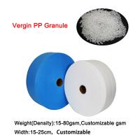 China Plain Style Polypropylene Meltblown Non Woven Fabric Rolls 25gsm-60gsm for sale