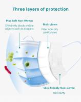 China CE Antivirus Disposable Medical Face Mask , Disposable Blue Earloop Face Mask for sale