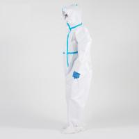 China Breathable Medical Protective Clothing Microporous Coverall Dust Proof for sale