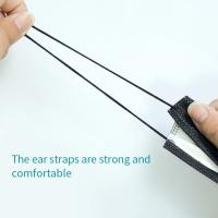 China Antibacterial 95% BFE 3 Ply Non Woven Face Mask Black Civil Non - Medical for sale
