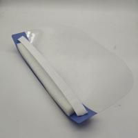 China Unisex Protective Face Shield Clear Full Face Shield With Sponge Elastic for sale