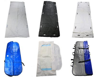 China Mortuary Disaster Hospital Disposable Body Bag Leakproof With PEVA Material for sale