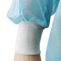 China Workshop Disposable Protective Gown PP Isolation Gown Long Sleeves for sale
