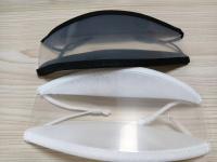 China Printable Cotton Lip Reading Face Mask Transparent Window Visible Mouth Face Mask for sale