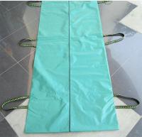 China Heavy Duty PEVA Waterproof Dead Body Bag European Style With Center Zipper for sale