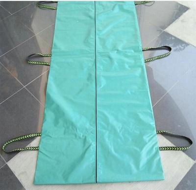 China Heavy Duty PEVA Waterproof Dead Body Bag European Style With Center Zipper for sale