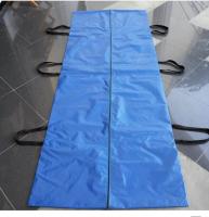 China Heavy Duty PEVA Waterproof Dead Body Bag European Style With Center Zipper for sale