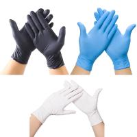 China S M L XL Disposable Protective Gloves Nitrile Powder Free Examination Gloves for sale