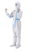 China GB19082-2009 Virus Protective Clothing Coverall Jumpsuit Medical Consumable for sale