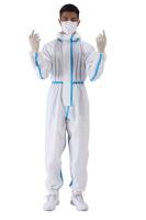 China GB19082-2009 Virus Protective Clothing Coverall Jumpsuit Medical Consumable for sale