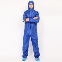 China SMMS Breathable Disposable Coveralls , Disposable Work Overalls for sale