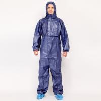 China SMMS Breathable Disposable Coveralls , Disposable Work Overalls for sale