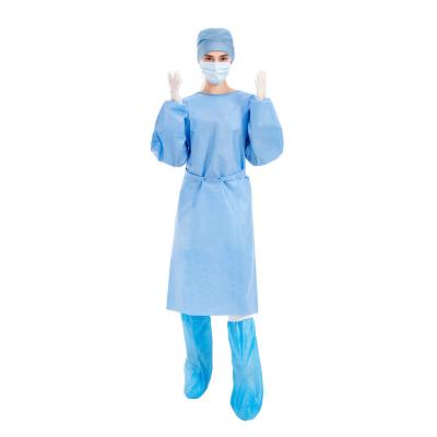 China Non Sterilized Disposable Isolation Gowns Level 2 Level 3 OEM ODM for sale