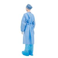 China Non Sterilized Disposable Isolation Gowns Level 2 Level 3 OEM ODM for sale