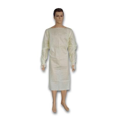 China S-4XL Disposable Medical Isolation Gown Waterproof Sms Material Gowns for sale