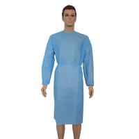 China S-4XL Disposable Medical Isolation Gown Waterproof Sms Material Gowns for sale