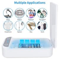 China Ultraviolet Mobile Phone Disinfection Box Usb Charging Wireless Charging for sale