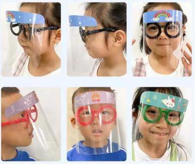 China PE Multifunctional Transparent Face Shield With 25mm Thickness for sale
