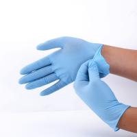 China 100% Nitrile Disposable Protective Gloves Powder Free OEM ODM Supported for sale