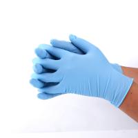China 100% Nitrile Disposable Protective Gloves Powder Free OEM ODM Supported for sale