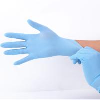 China 100% Nitrile Disposable Protective Gloves Powder Free OEM ODM Supported for sale