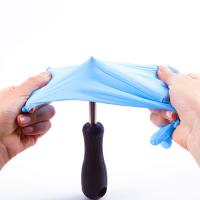 China 100% Nitrile Disposable Protective Gloves Powder Free OEM ODM Supported for sale