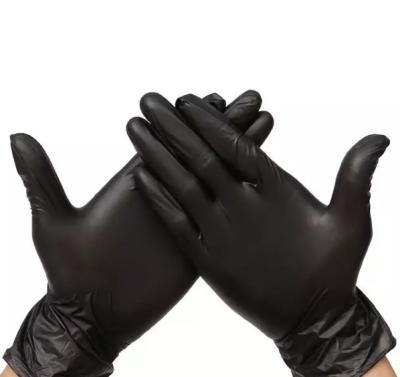 China Food Processing Disposable Nitrile Examination Gloves Bacterial Penetration Resistance for sale