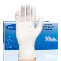 China Food Grade Disposable Latex Gloves Dust Free For Electronics Factory for sale