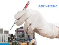 China Food Grade Disposable Latex Gloves Dust Free For Electronics Factory for sale
