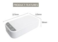 China UV Mobile Phone Disinfection Box Sterilization Equipment 360 Degrees Circulation for sale
