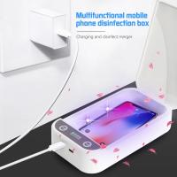 China UV Mobile Phone Disinfection Box Sterilization Equipment 360 Degrees Circulation for sale