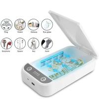 China 10W Fast Charge Cell Phone Disinfection Box , Uv Light Sanitizer Box For Phone for sale