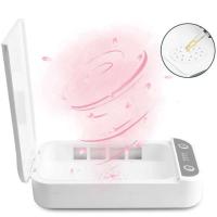 China 10W Fast Charge Cell Phone Disinfection Box , Uv Light Sanitizer Box For Phone for sale