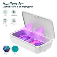China 6pcs Lamps UVC Mobile Phone Disinfection Box 10W Sterilization Box For Phone for sale