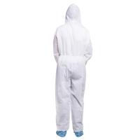China Industrial M L XL 2XL Disposable Isolation Gowns With SMS 50GSM Material for sale