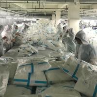 China Dust Proof Medical Isolation Gown Antibacterial For Hospital / Lab for sale