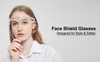 China Mirrored Acrylic Fogproof Clear Face Visor for sale