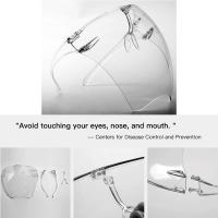 China Mirrored Acrylic Fogproof Clear Face Visor for sale