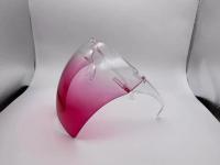 China Colorful Protective Fogless Disposable Face Shield for sale