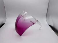 China Colorful Protective Fogless Disposable Face Shield for sale