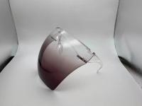 China Colorful Protective Fogless Disposable Face Shield for sale