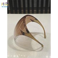 China Colorful Protective Fogless Disposable Face Shield for sale