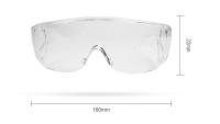 China Anti Splash Safety Medical Protective Goggle 38g Breathable for sale