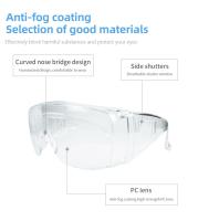 China Anti Splash Safety Medical Protective Goggle 38g Breathable for sale