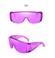 China Transparent Lens Oversized Sunglasses UV400 38g Windproof Goggles for sale