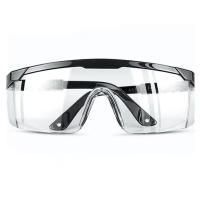 China 38g Working Driving Medical Protective Goggle Transparent Lens Oversized Sunglasses UV400 for sale