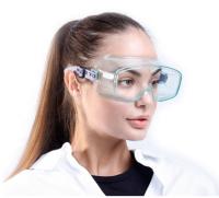 China Adjustable Double Sided Anti Fog Medical Protective Goggle Anti Blue Light Eye Protector Motorcycle Ski Goggles for sale
