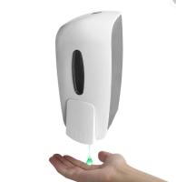 China 2kg 350ml Hand Press Soap Wall Mounted Hand Sanitizer Dispenser ABS Plastic White for sale